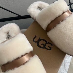 UGG | Shoes | New Ugg Dalla Cream Sheepskin Slippers | Poshmark